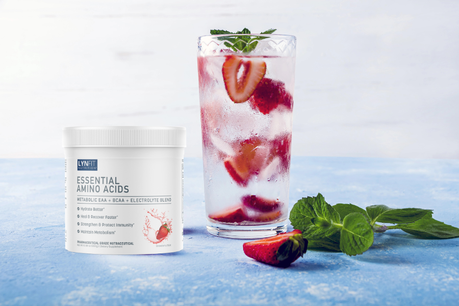 RECIPE: Strawberry Electrolyte Boost – LynFit Nutrition