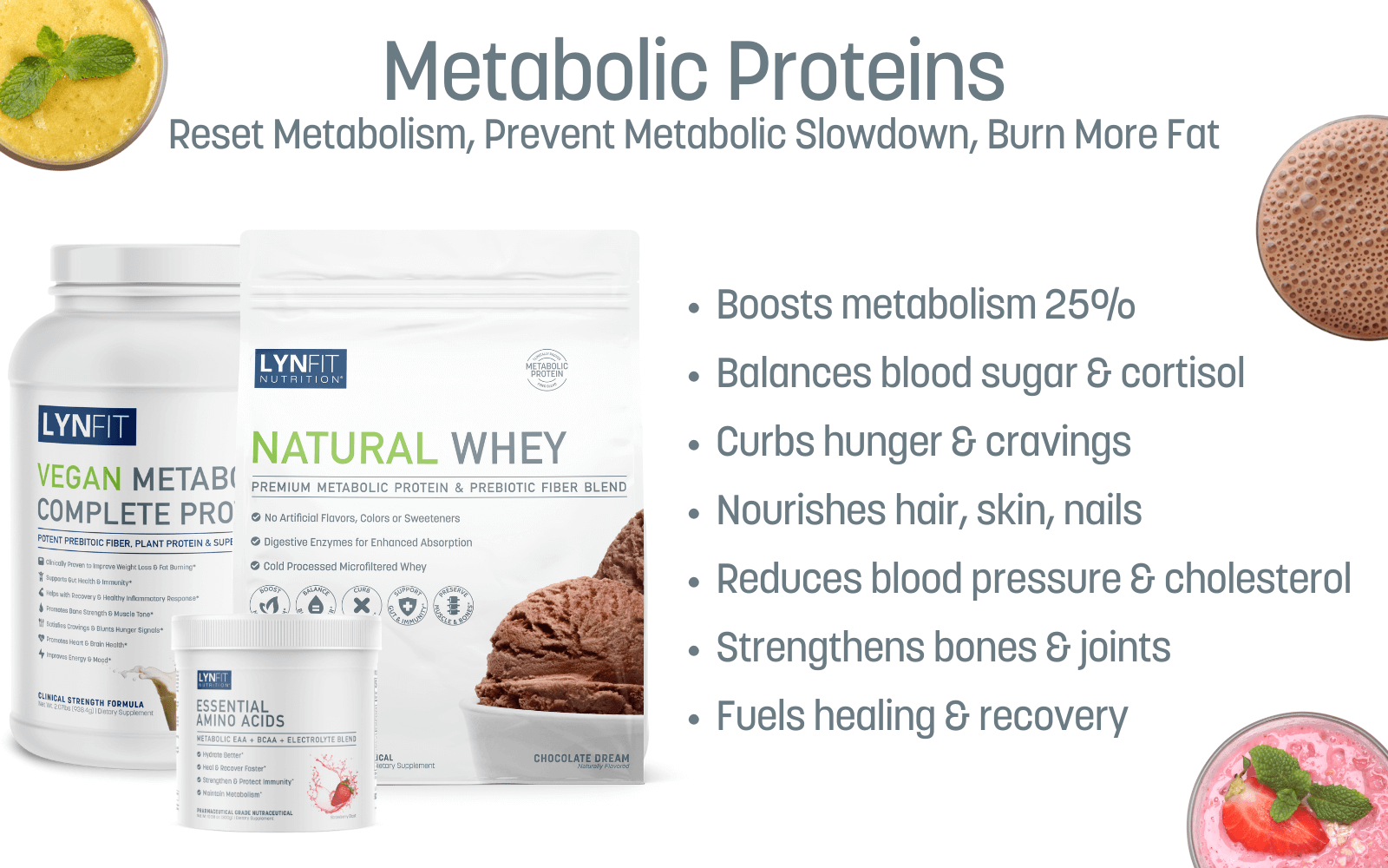 LynFit Nutrition® Vitamins, Supplements & Protein Powder