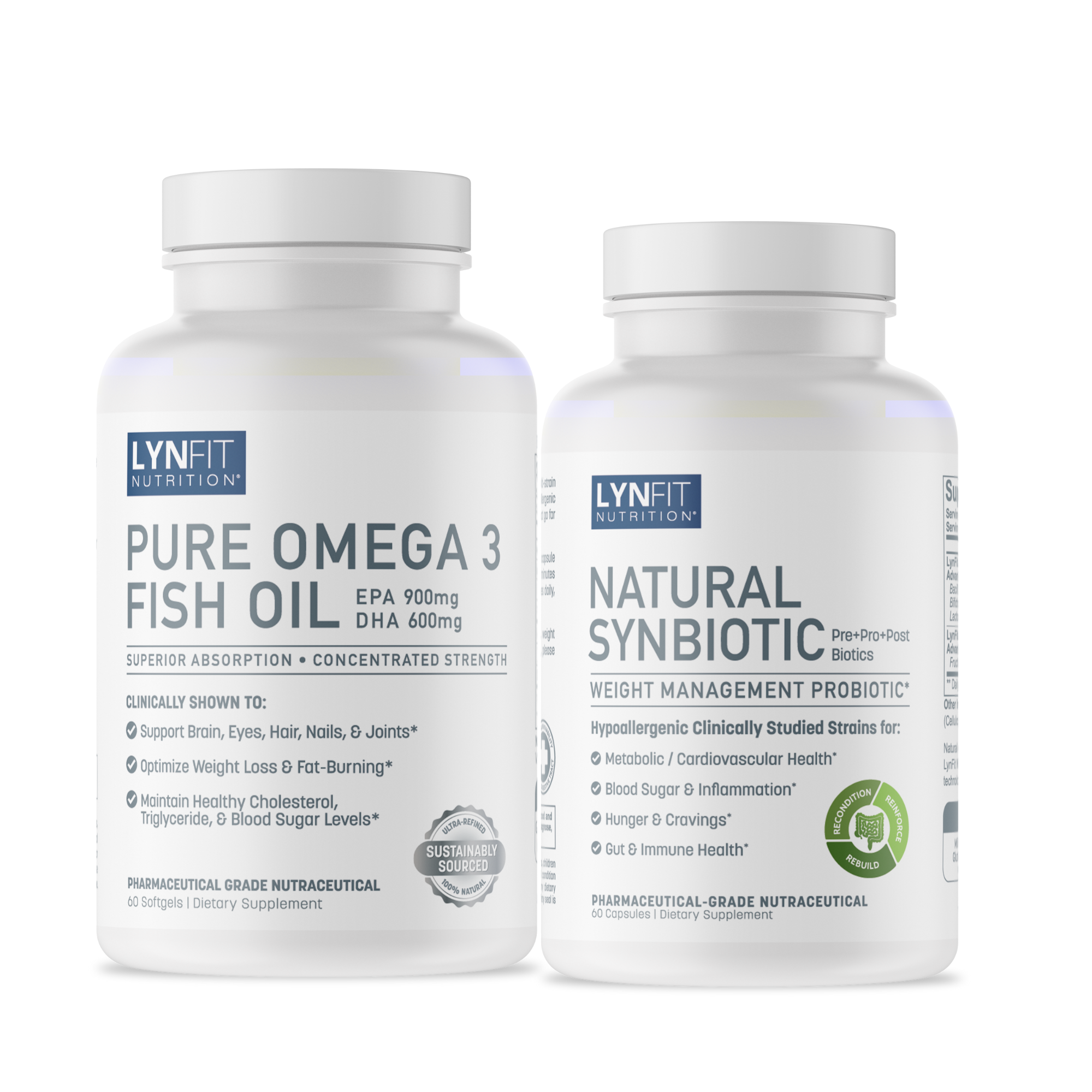 BLACK FRIDAY: Buy (1) Pure Omega 3 & GET (1) FREE Synbiotic | 2 pcs. – LynFit Nutrition