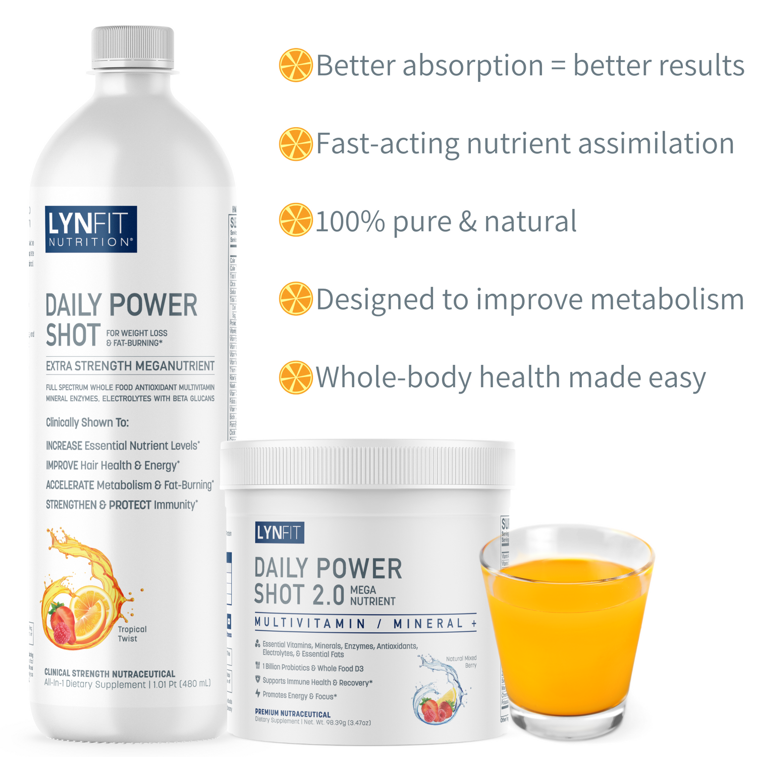 LynFit Nutrition®️| Natural Vitamins, Protein & Collagen Powders