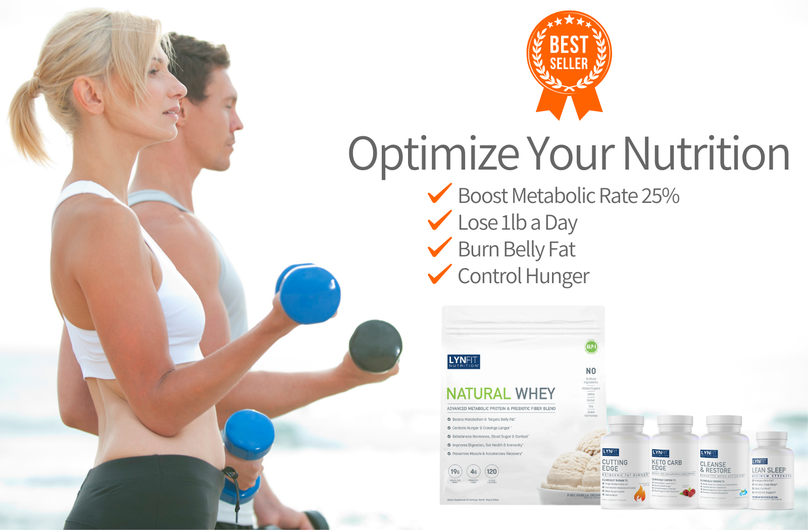 LynFit Nutrition® All-Natural Protein, Collagen & Energy Supplements