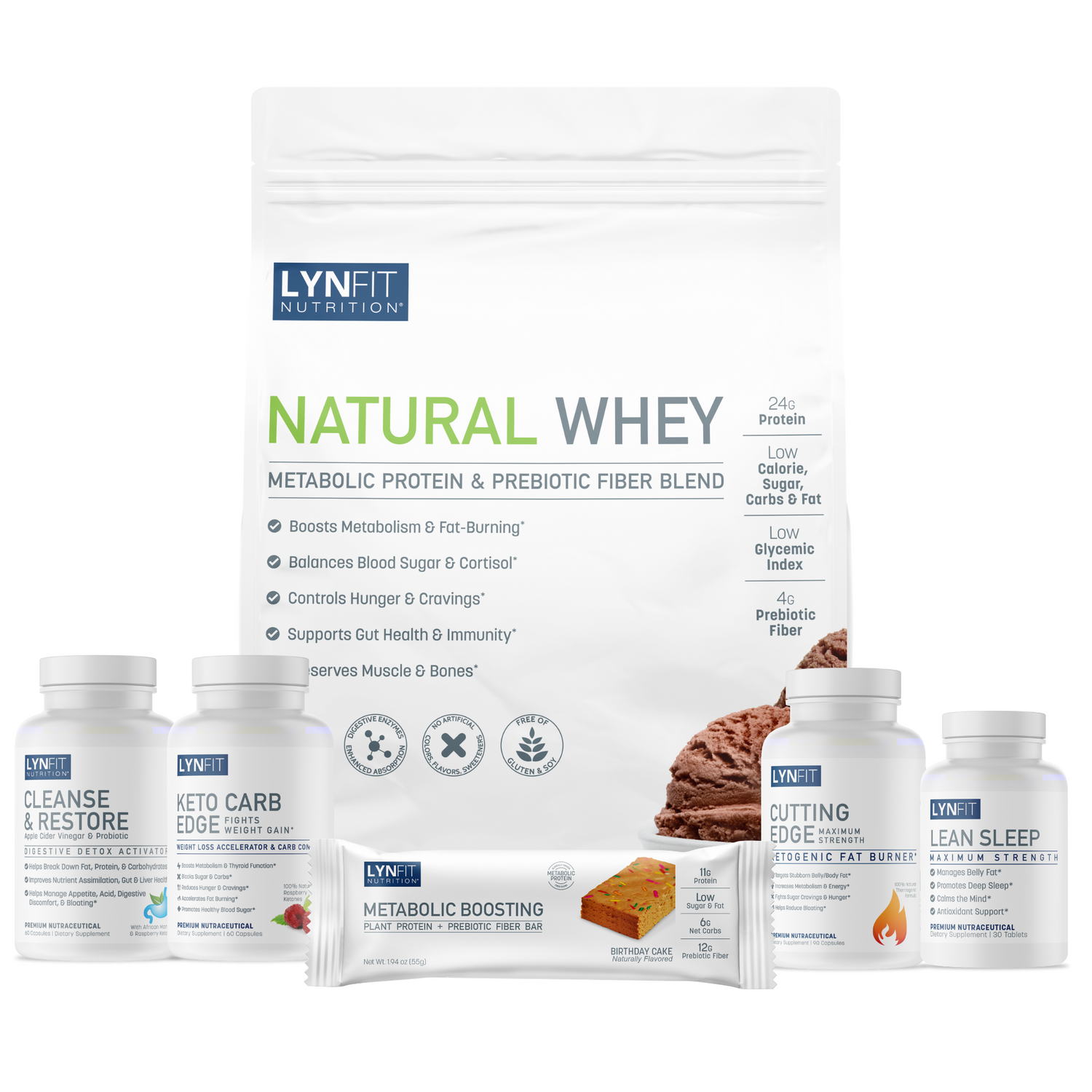 LynFit Nutrition® | Natural Vitamins, Protein & Collagen Powders